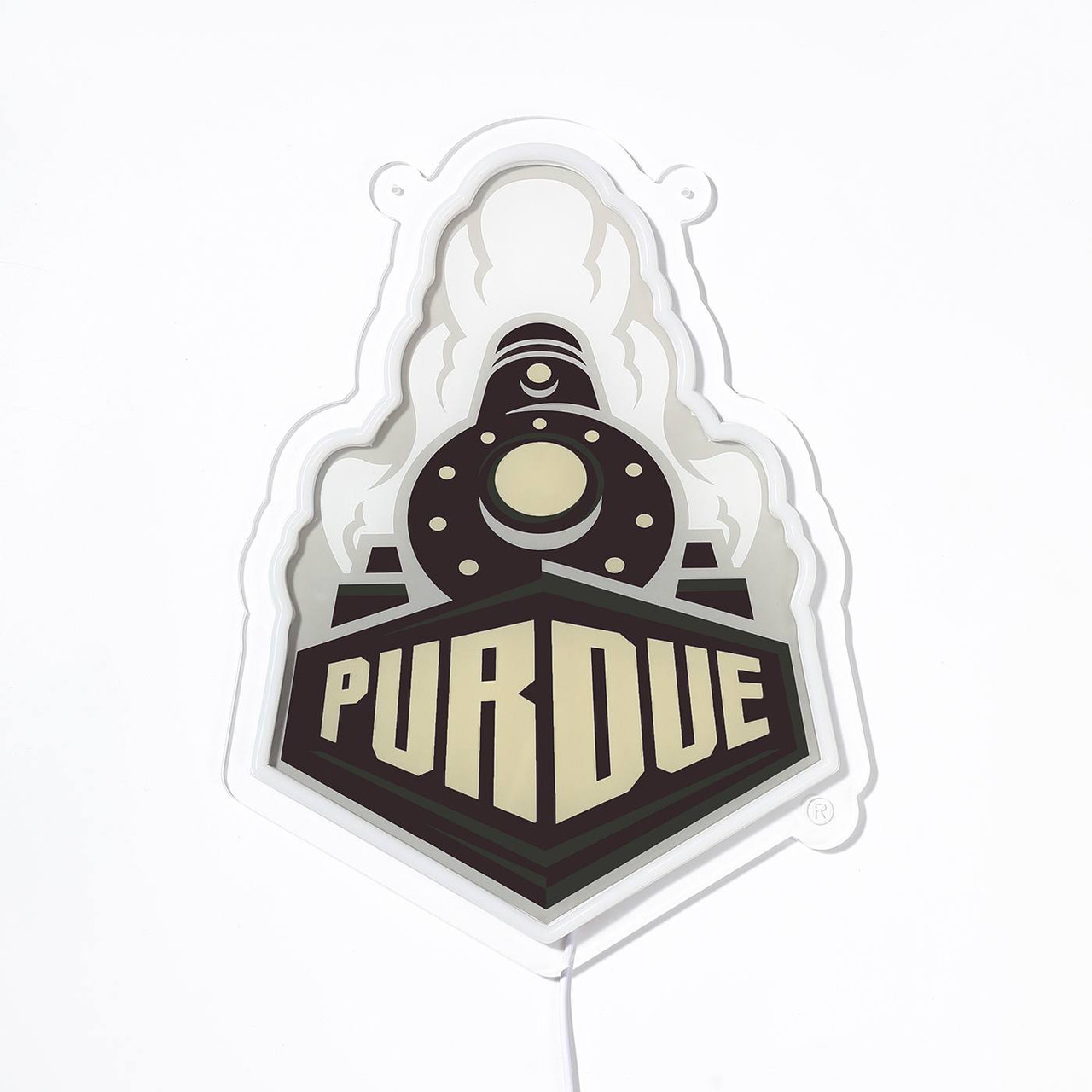 Purdue Logo Purdue Boilermakers BLACK 7in 12ct Paper Plates 16371853