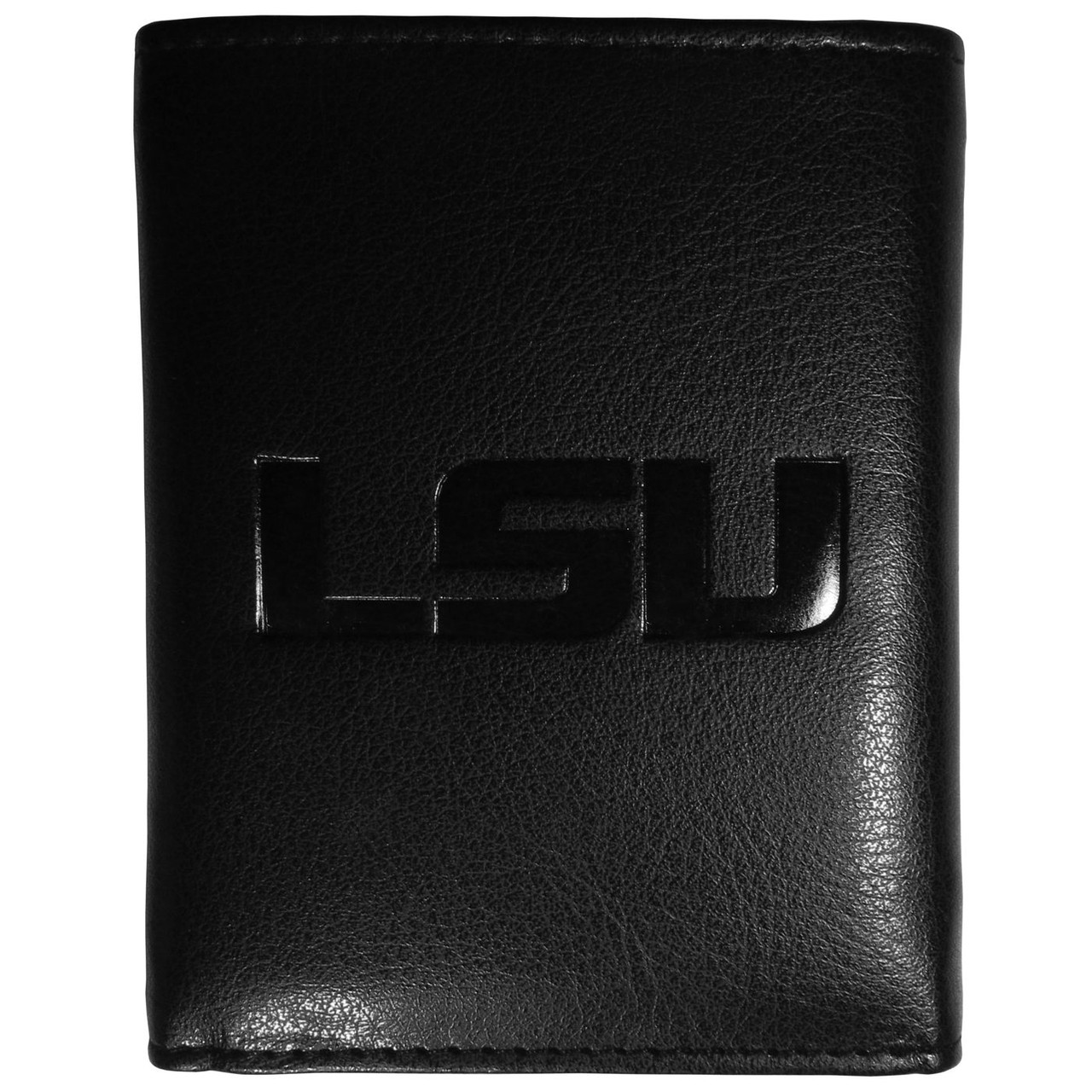 LSU Tigers Embossed Tri-fold Wallet - Sports Unlimited