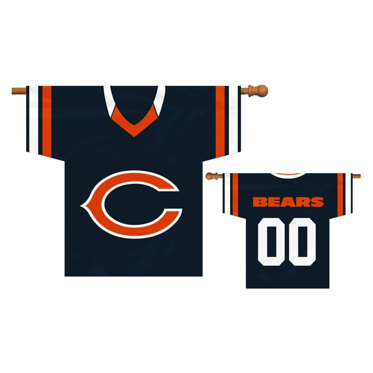 Chicago Bears Alternate Jersey Design Flag - Sports Unlimited