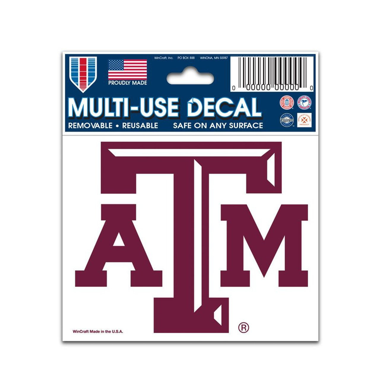 Texas A&M Aggies Multi-Use Decal - Sports Unlimited