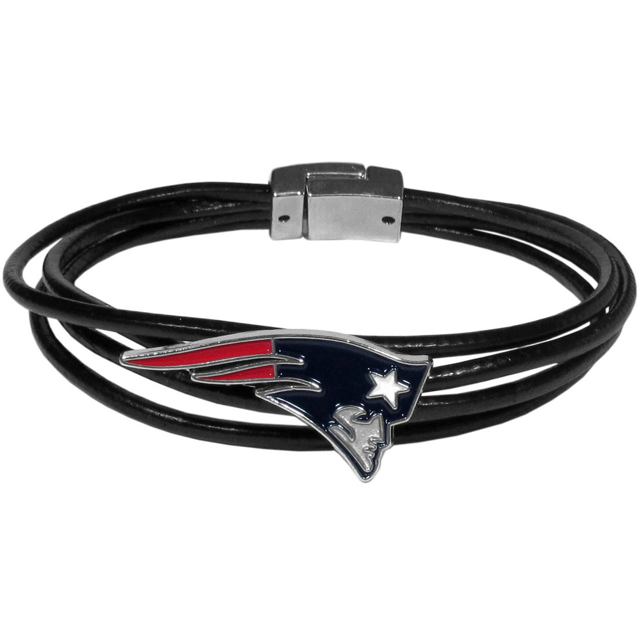 New England Patriots Magnetic Cord Bracelet Sports Unlimited