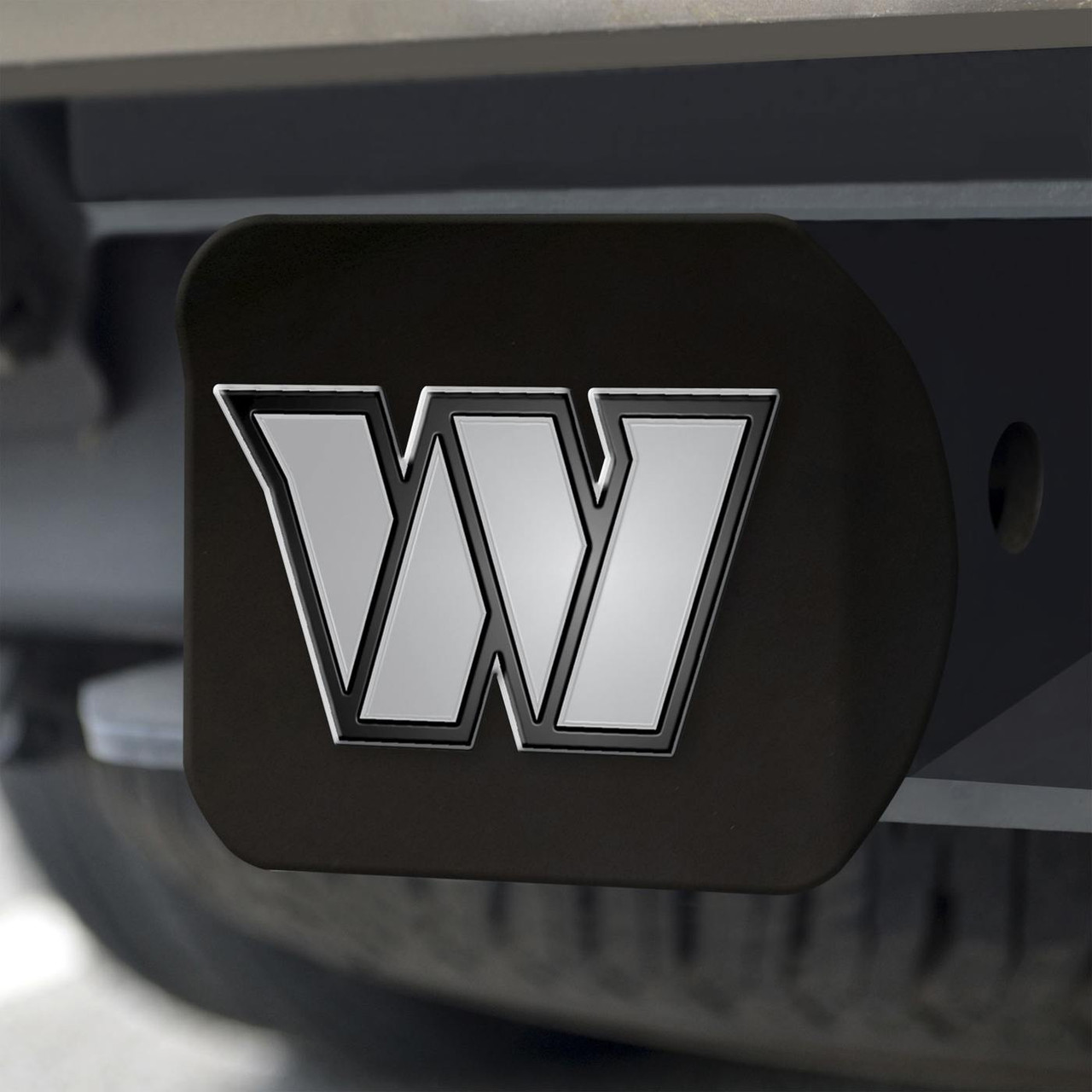 Washington Commanders Black Metal Hitch Cover - Sports Unlimited
