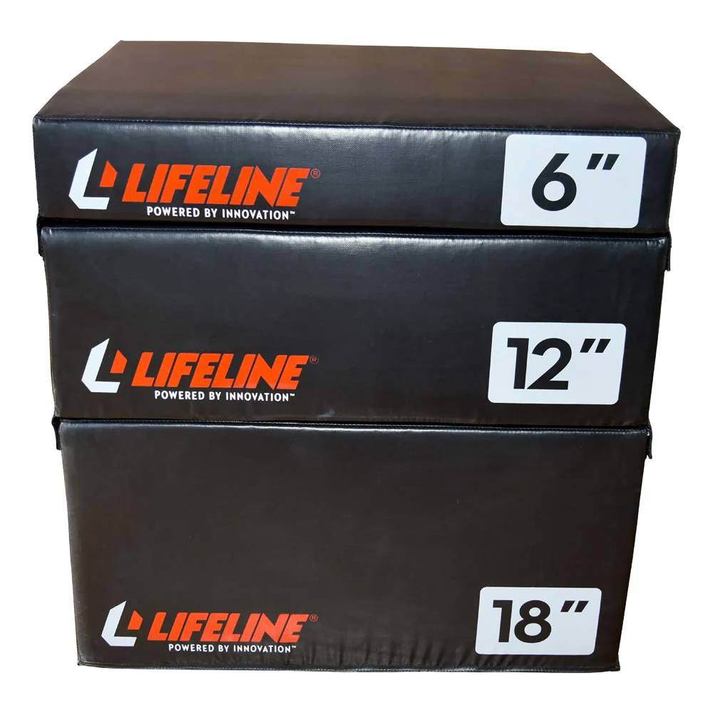 Lifeline Foam Plyo Boxes (Set Of 3) - Sports Unlimited