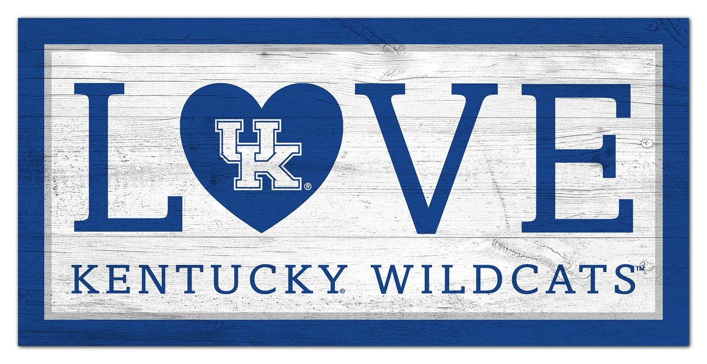 Kentucky Wildcats 6" x 12" Heritage Sign - Sports Unlimited