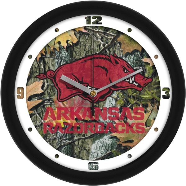 Arkansas Razorbacks Pink Wall Clock - Sports Unlimited
