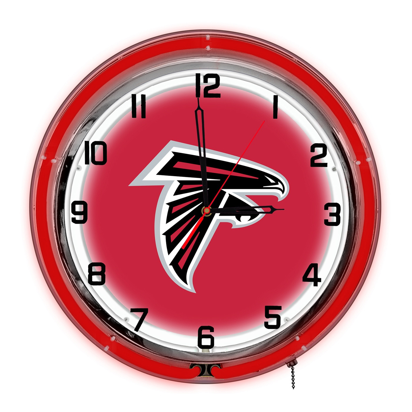 Atlanta Falcons Team Logo Neon Light - Sports Unlimited