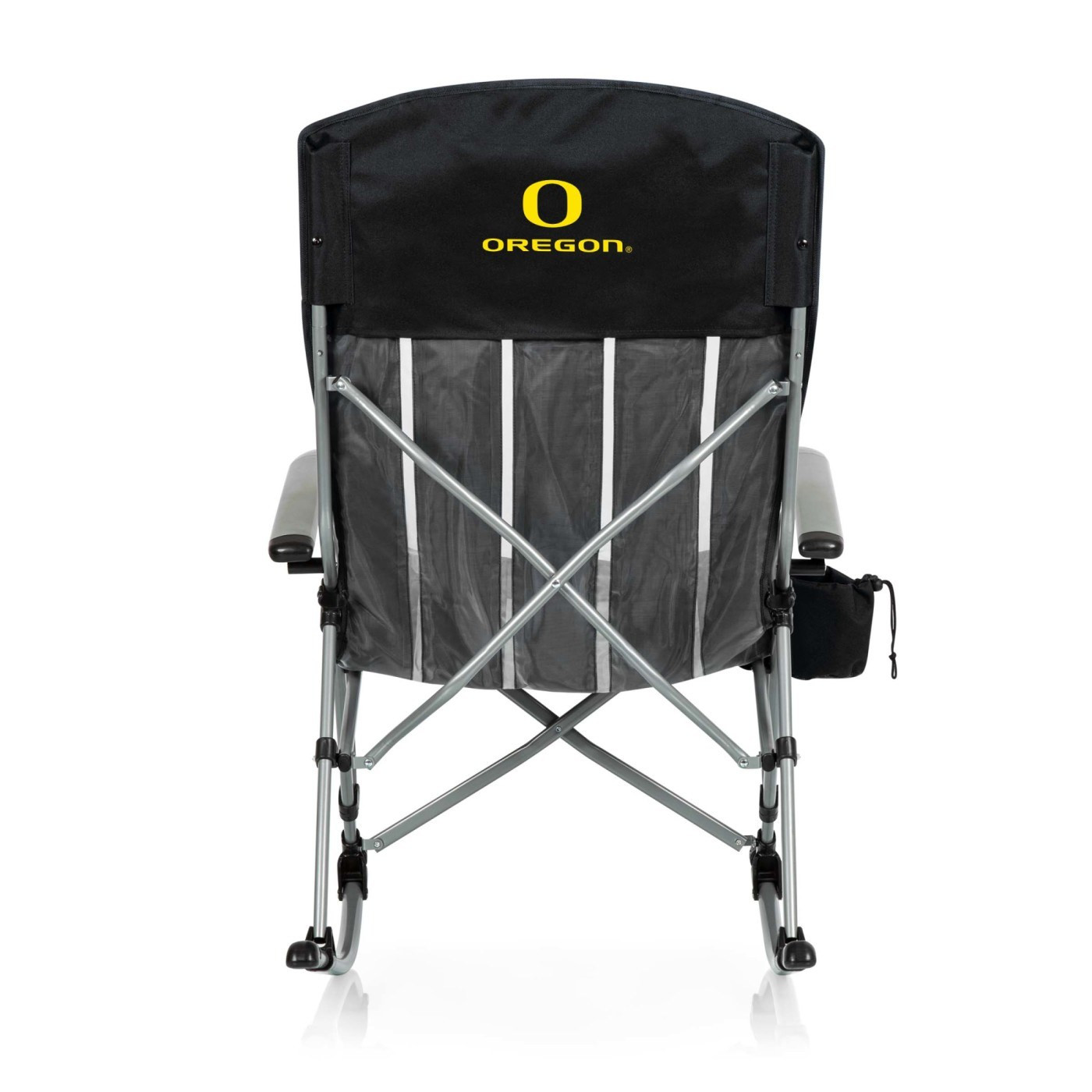 Oregon Ducks Black Reclining Camp Chair - Sports Unlimited