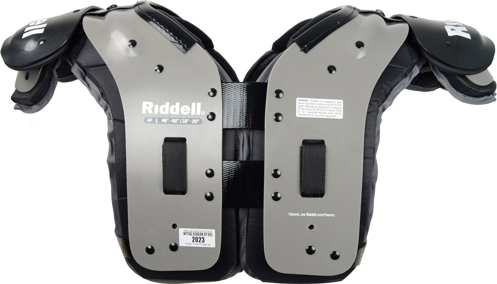 Riddell Smoke Adult Football Shoulder Pads All Purpose Sports Unlimited