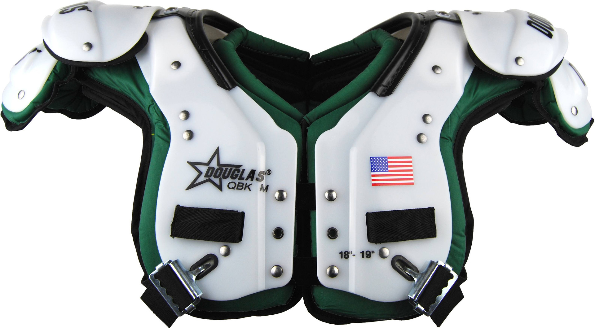 Douglas Legacy JD Adult Football Shoulder Pads - QB / WR / CB - Sports ...