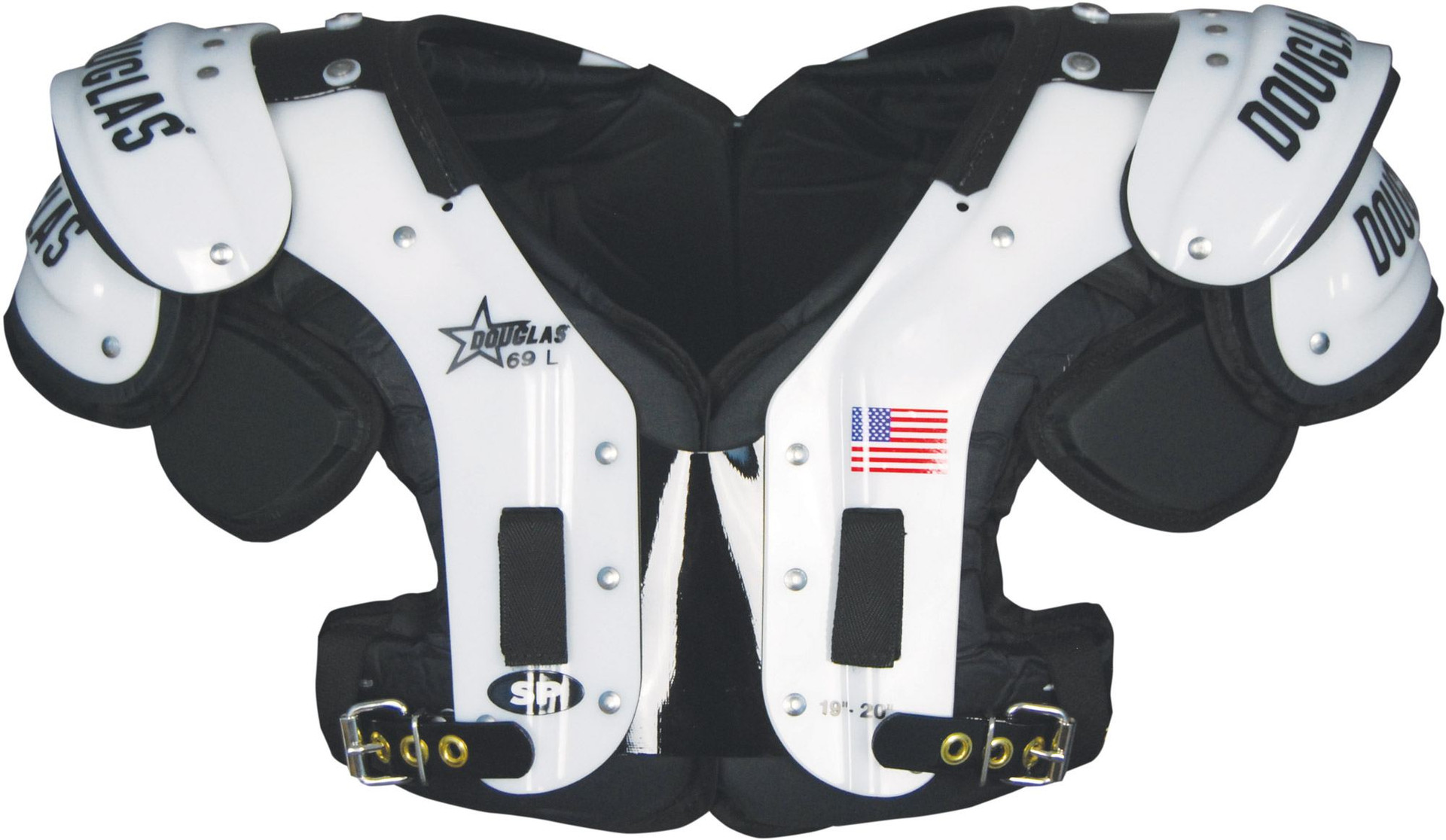 Douglas Legacy Jd Adult Football Shoulder Pads Qb Wr Cb Sports