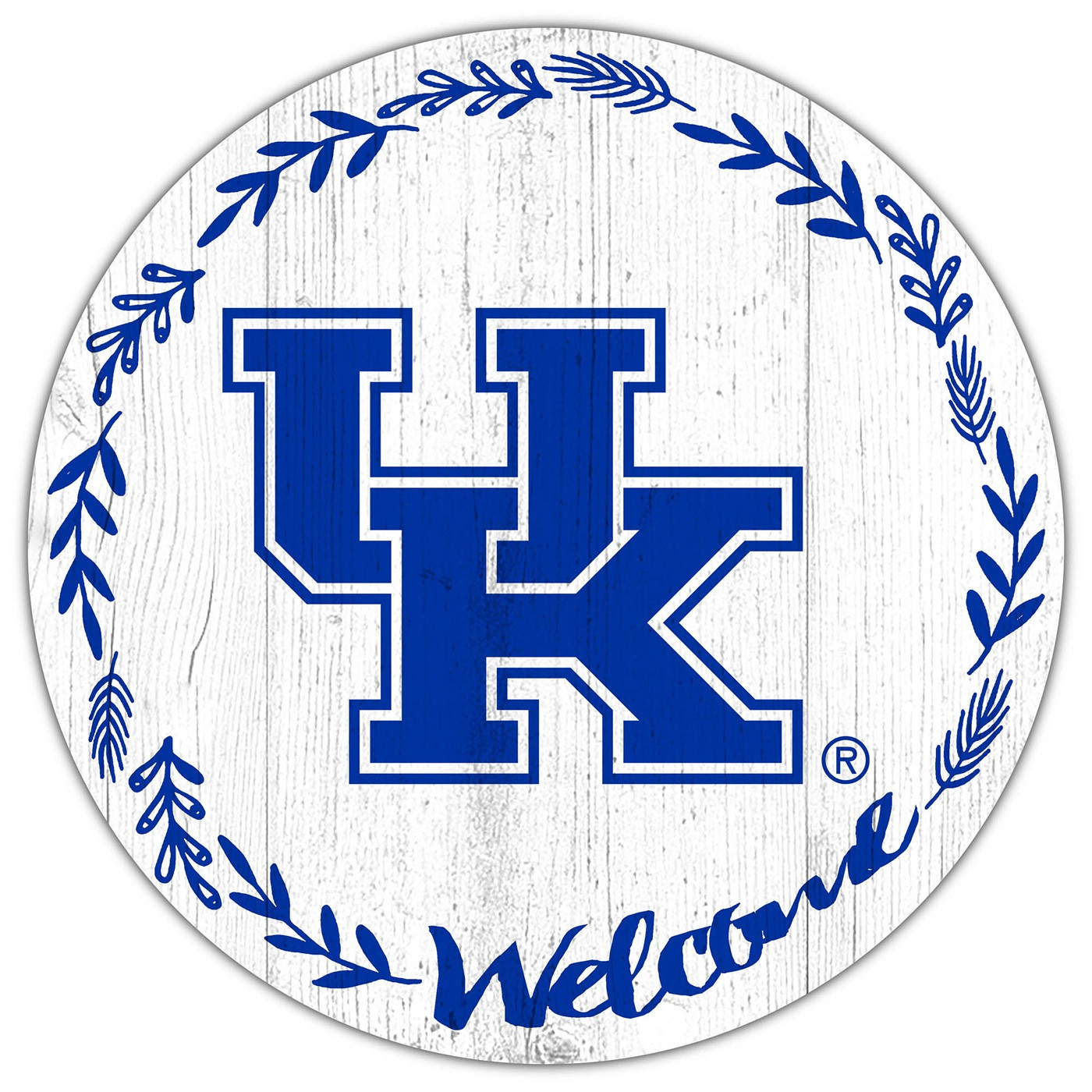 Kentucky Wildcats Team Color Welcome Sign - Sports Unlimited