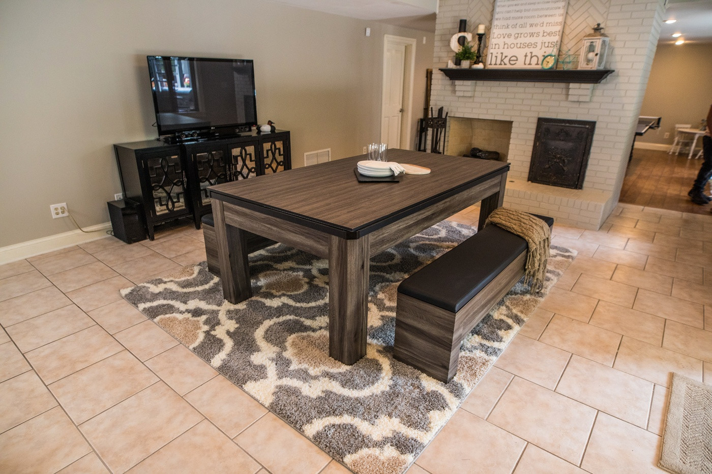 Atomic 84" Hampton Pool/Ping Pong/Dining Table - Sports Unlimited