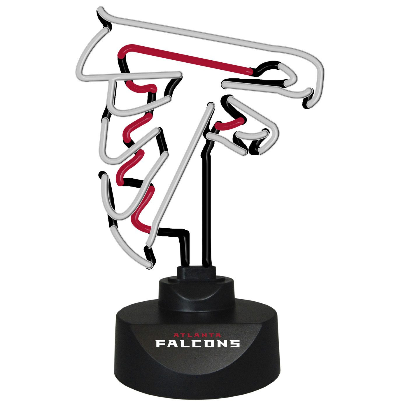 Atlanta Falcons Team Logo Neon Light - Sports Unlimited