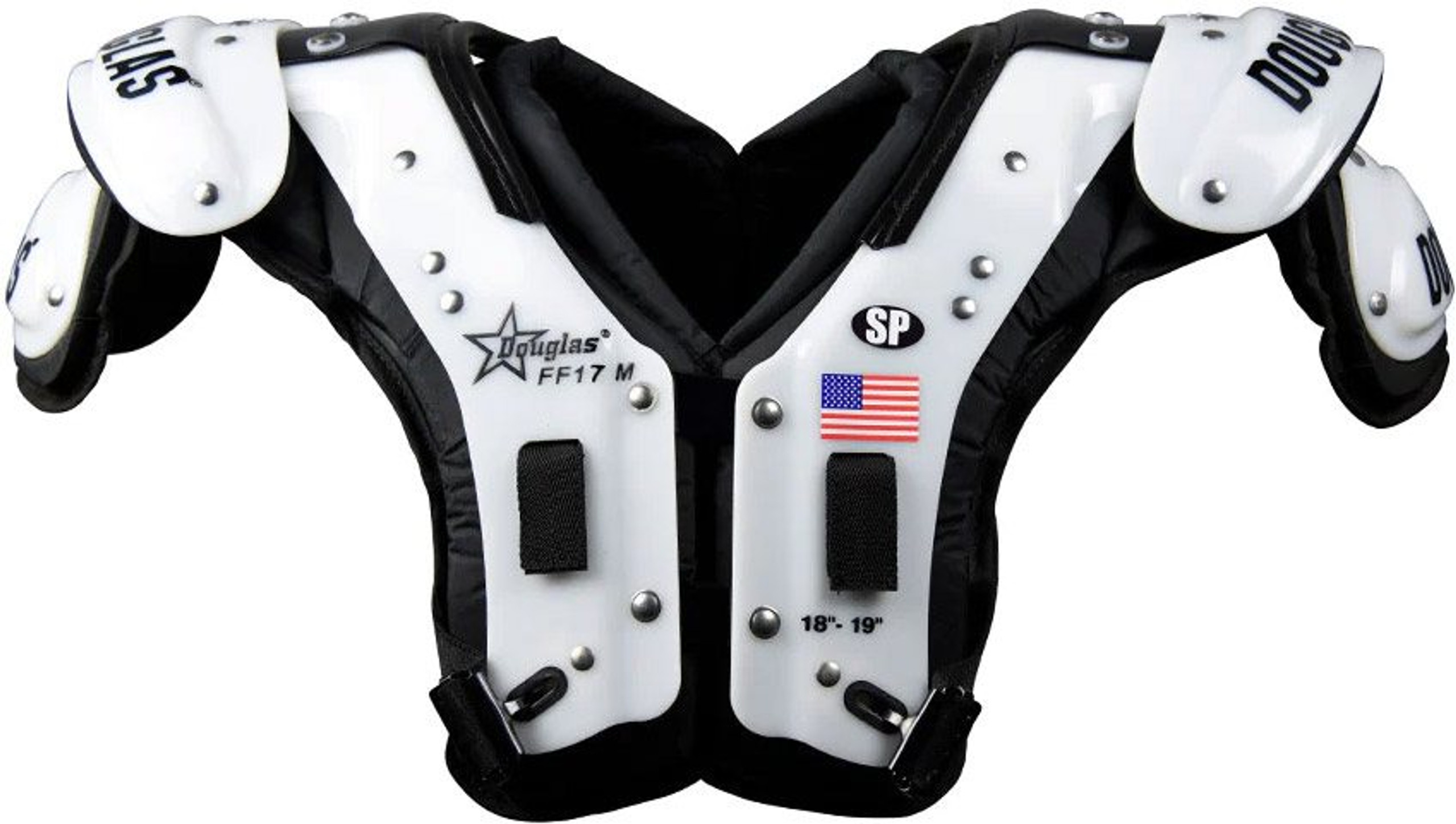 Douglas Sp Ff17 Cant Adult Football Shoulder Pads Qb Wr Db