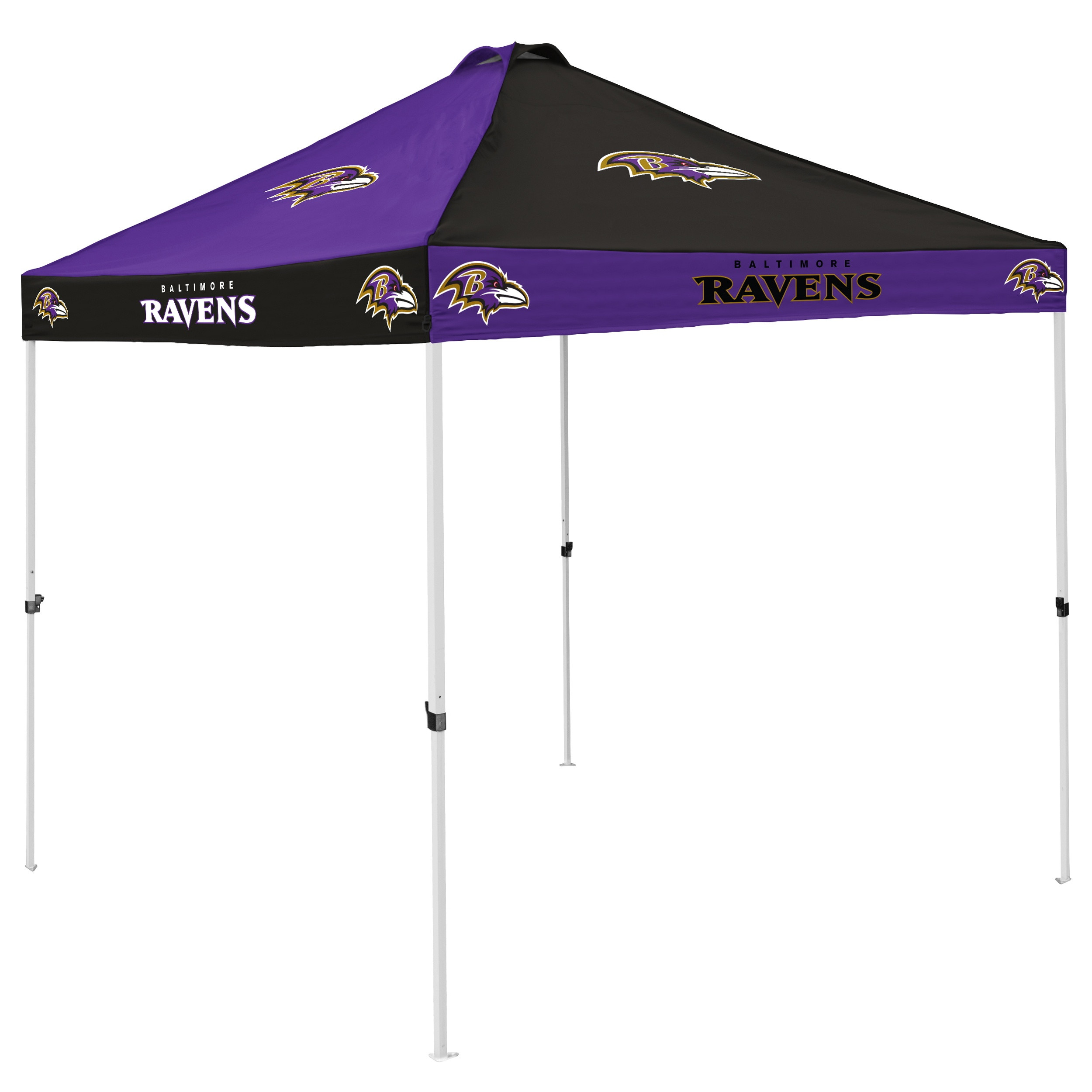 West Virginia Mountaineers 9' x 9' Checkerboard Tailgate Canopy Tent ...