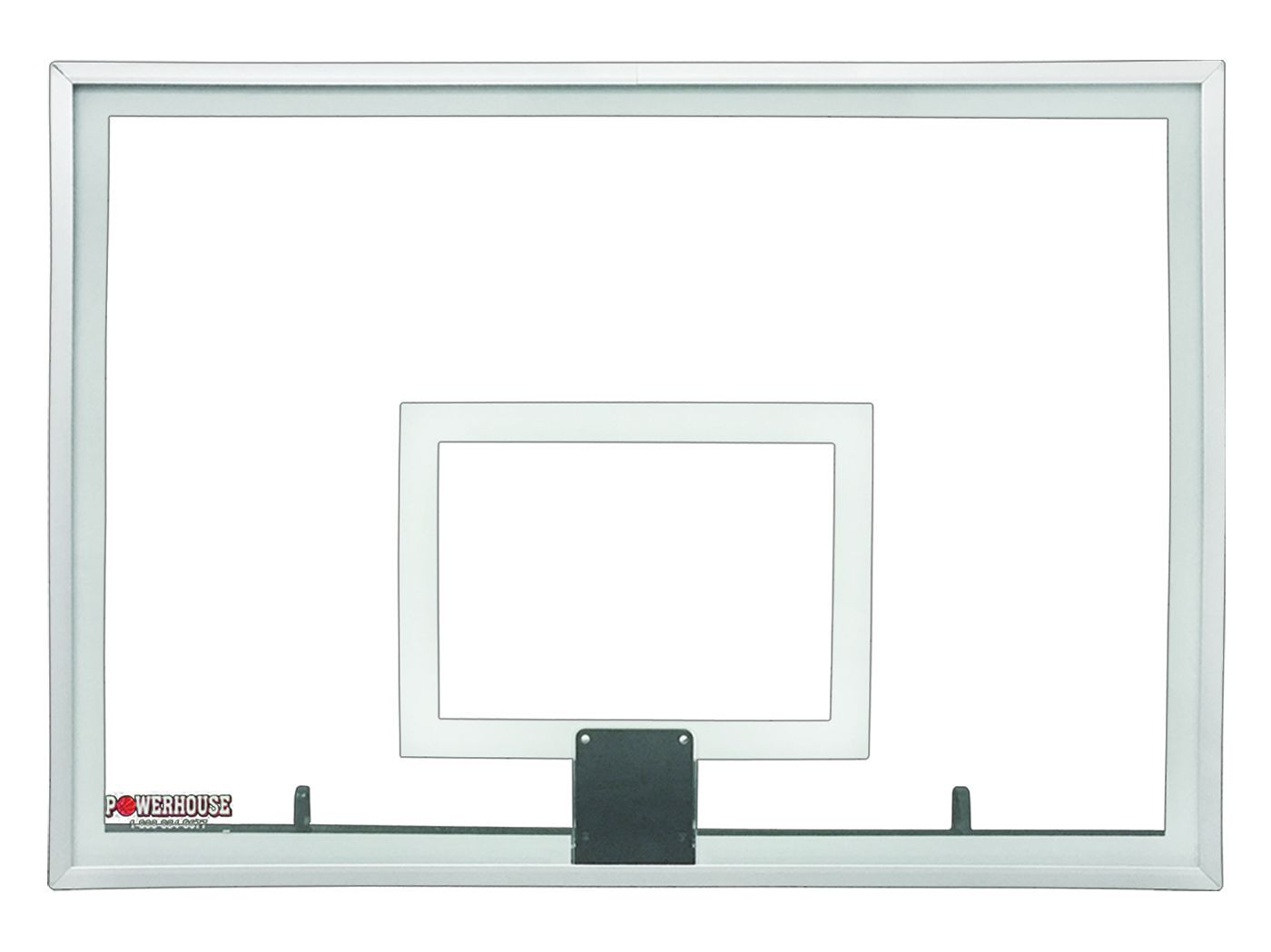 First Team 42" x 60" FT260 Rectangular Steel Basketball Backboard ...