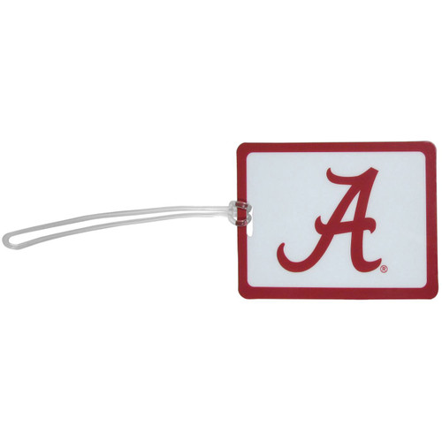 Alabama Crimson Tide Vinyl Luggage Tag - Sports Unlimited