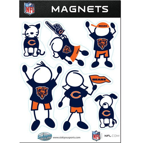 Chicago Bears Family Magnet Set - Sports Unlimited