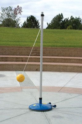 Bison Outdoor In-Ground Tetherball Set