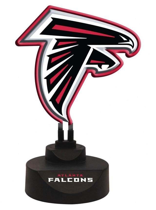 Atlanta Falcons Team Logo Neon Light - Sports Unlimited