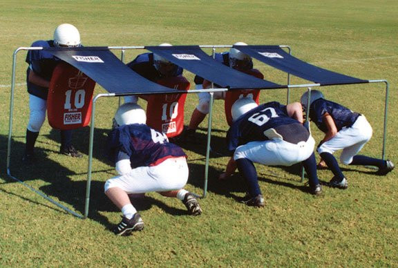 Fisher 5 Man Lineman Football Chute - Sports Unlimited
