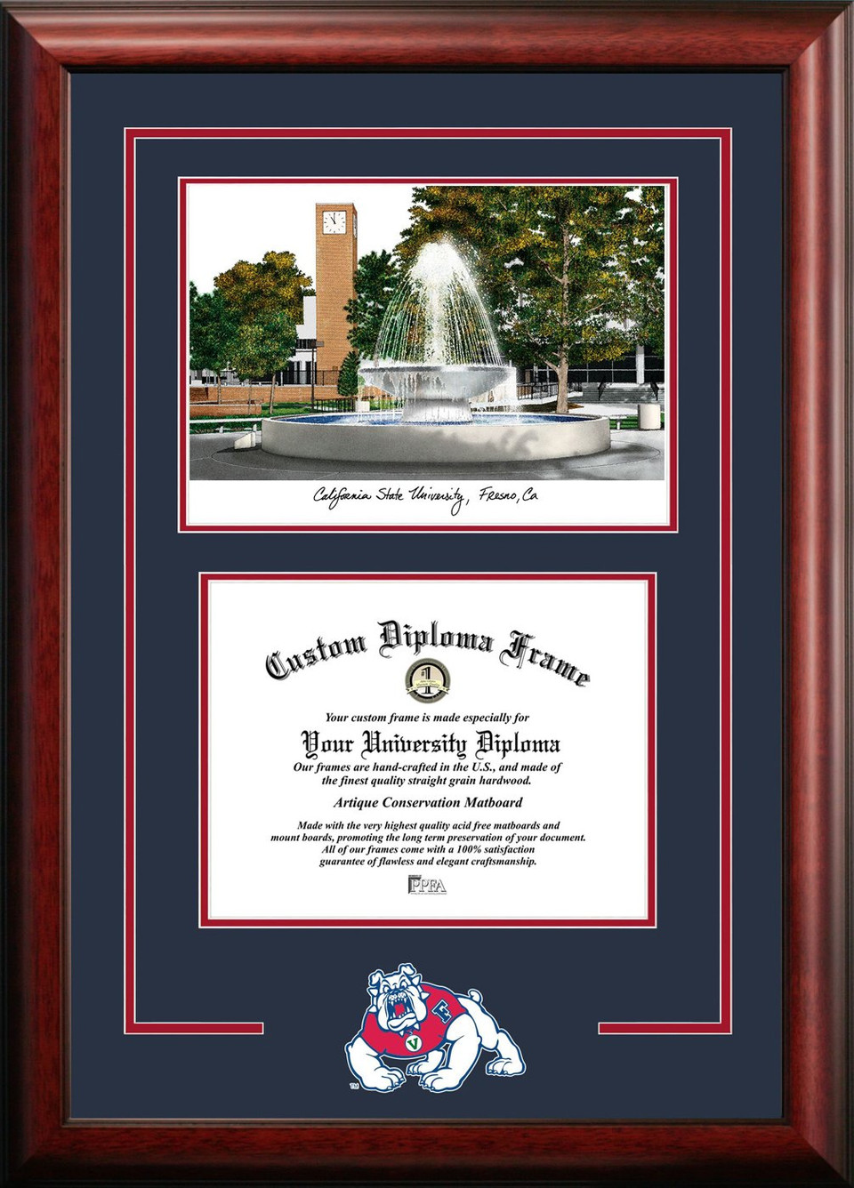 Ohio State Buckeyes Spirit Graduate Diploma Frame - Sports Unlimited