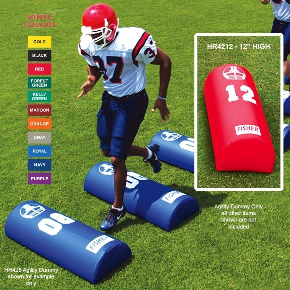 Fisher Dual Step Football Agility Dummy - Sports Unlimited