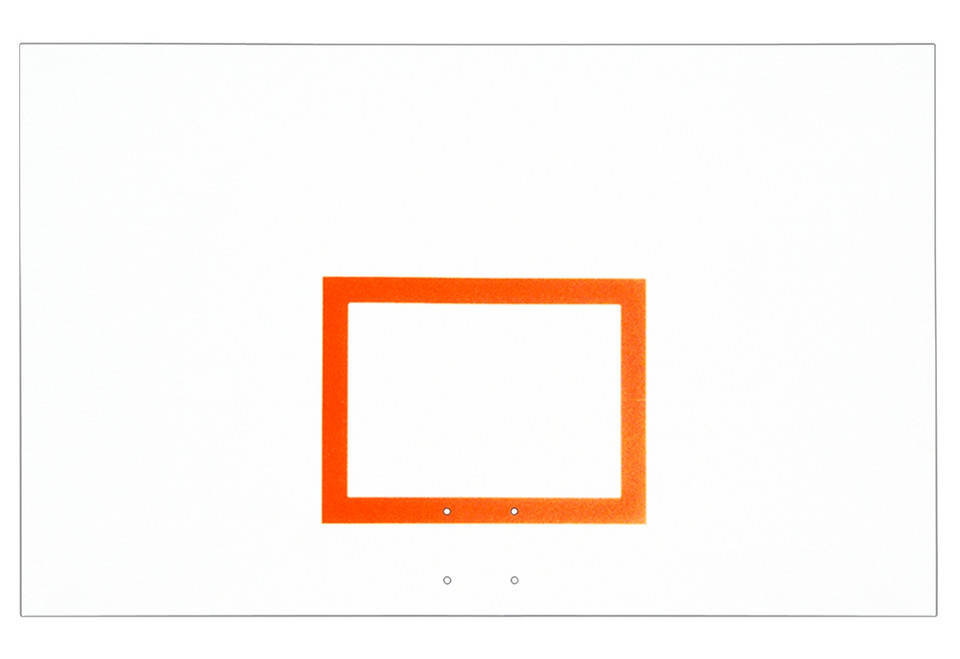 First Team 42" x 60" FT260 Rectangular Steel Basketball Backboard ...