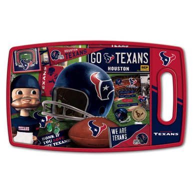 Houston Texans Retro Series Cutting Board - Sports Unlimited