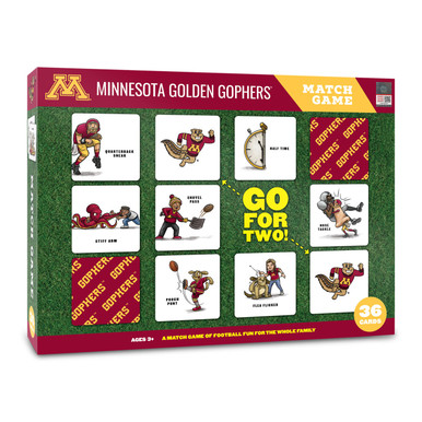 Minnesota Golden Gophers Memory Match Game - Sports Unlimited