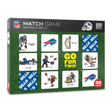 Buffalo Bills Memory Match Game - Sports Unlimited
