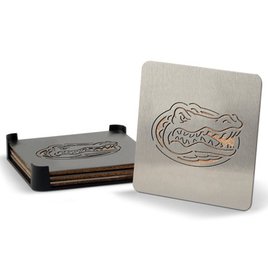 Florida Gators Boasters Stainless Steel Coasters - Set of 4 - Sports ...
