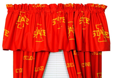 Iowa State Cyclones Window Valance - Sports Unlimited