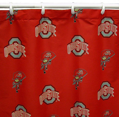 Ohio State Buckeyes Shower Curtain - Sports Unlimited