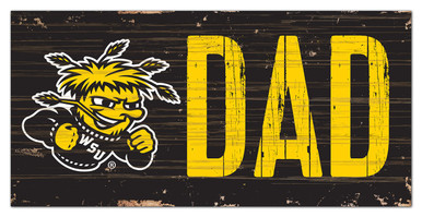 Wichita State Shockers 6" x 12" Dad Sign - Sports Unlimited