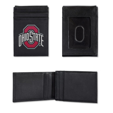 Ohio State Buckeyes Embroidered Front Pocket Wallet - Sports Unlimited