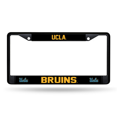 UCLA Bruins Black Chrome License Plate Frame - Sports Unlimited