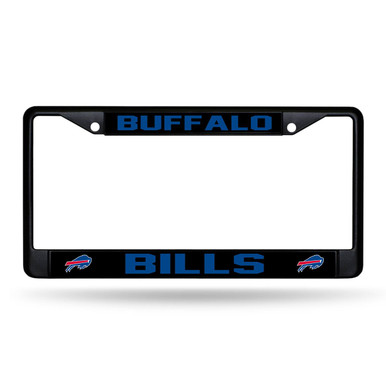 Buffalo Bills Black Chrome License Plate Frame - Sports Unlimited