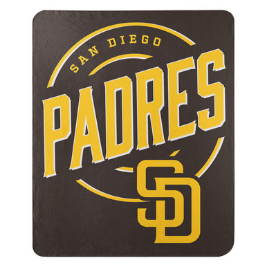 San Diego Padres 50" x 60" Campaign Fleece Throw Blanket - Sports Unlimited