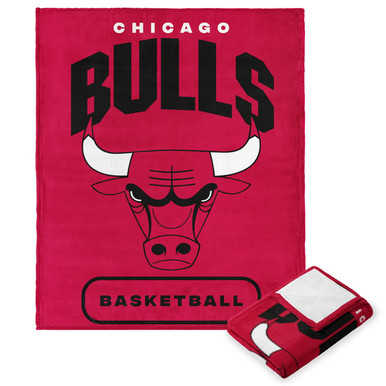 Chicago Bulls 50" x 60" High Block Silk Touch Throw Blanket - Sports ...