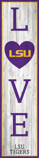 LSU Tigers 48" Love Leaner - Sports Unlimited
