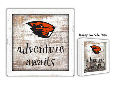 Oregon State Beavers Adventure Awaits Money Box - Sports Unlimited
