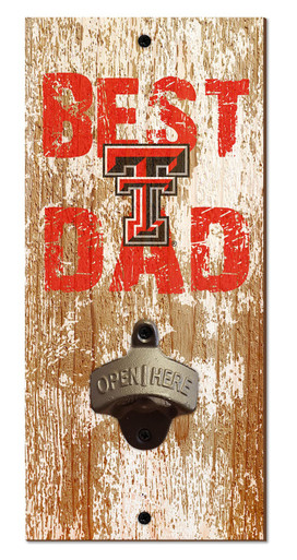 Texas Tech Red Raiders Best Dad Bottle Opener - Sports Unlimited