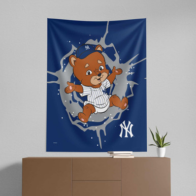 New York Yankees 50" x 60" Mascot Wall Hanging - Sports Unlimited