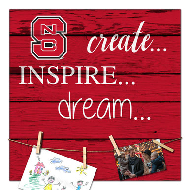 North Carolina State Wolfpack Create, Inspire, Dream Sign - Sports ...