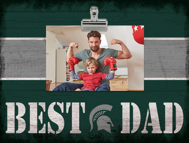 Michigan State Spartans Best Dad Wall Art - Sports Unlimited