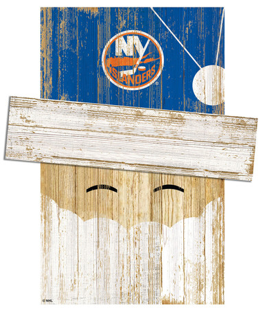 New York Islanders 6" x 5" Santa Head - Sports Unlimited