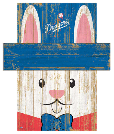 Los Angeles Dodgers 6" x 5" Easter Bunny Head - Sports Unlimited
