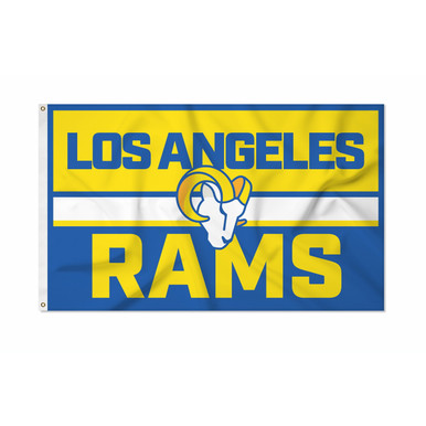 Los Angeles Rams Bold 3' x 5' Banner Flag - Sports Unlimited