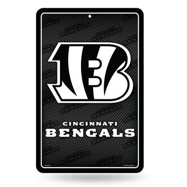 Cincinnati Bengals Large Metal Sign - Sports Unlimited